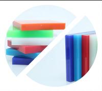 China Versatile Translucent Blue Acrylic Sheet For Different Customer Acrylic Sheet Custom Size for sale