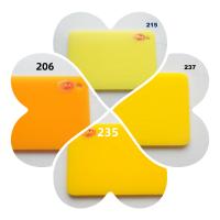 China Customized Durable Translucent Colored Acrylic Sheets For Laser Machine Engraving for sale