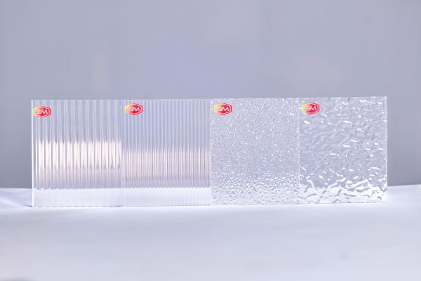 Quality Plexiglass 3mm Thick Transparent Clear Textured Acrylic sheet for Bathroom for sale