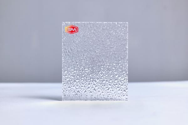 Quality Plexiglass 3mm Thick Transparent Clear Textured Acrylic sheet for Bathroom for sale