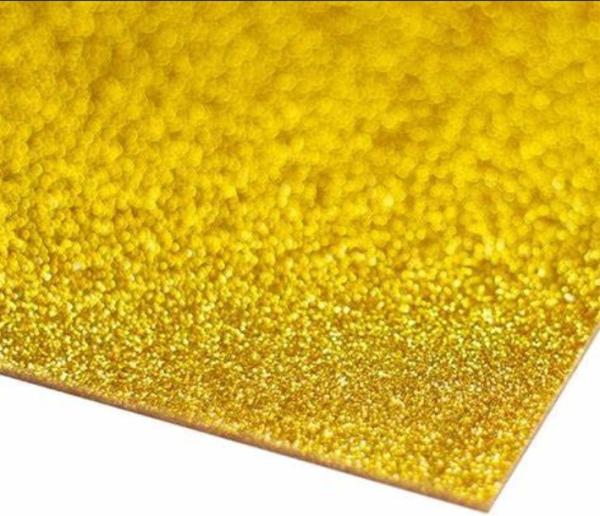 Quality Transparent Solid 1.22x2.44m Virgin Material Glitter Acrylic Sheet Eco-friendly for sale