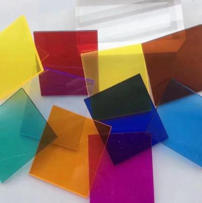 China Premium Colored Clear Acrylic Sheet 18mm for Exhibition Booth Decorations for sale