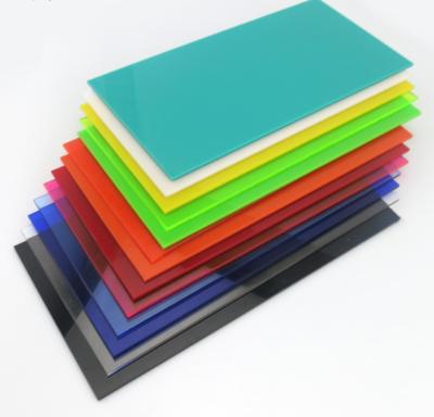 China 18mm Thick  Colored Acrylic Sheet for Art Gallery Exhibits for sale