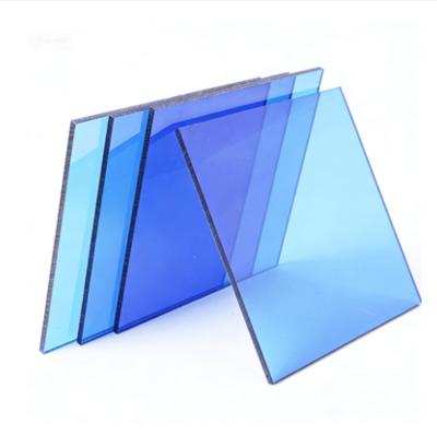 China Premium Blue Tones Acrylic Sheet Waterproof Smooth Panel for Interior Design & Construction for sale