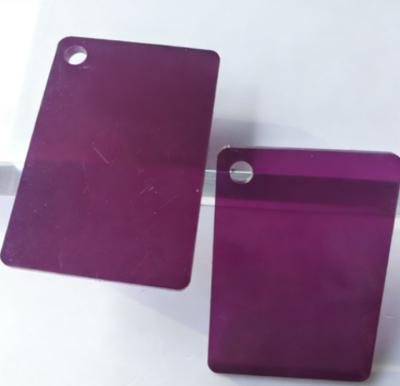 China High Gloss Purple Acrylic Sheet Elegant Panel for Wedding & Event Decoration for sale
