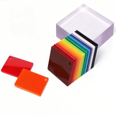 China Durable Colored Acrylic Sheet for Fade Resistance & Flexible Processing for sale