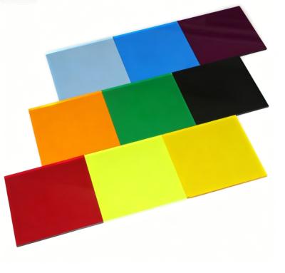China Uniform Colored Acrylic Sheet For Wall Decoration Installation for sale