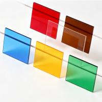 China 2mm Colored Clear Acrylic Sheet Customizable for Gift Box Insert Panel and Packaging for sale