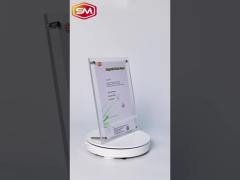 Quadro fotográfico acrílico com mostrador de imagem Lucite A5