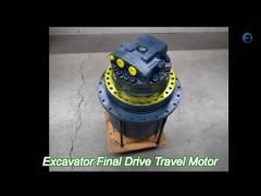 GM35VL B220501000267 Motor de viaje de accionamiento final para mini excavadoras SY210 SY215 SY230 SY235 GM35VL-E-75/130-3