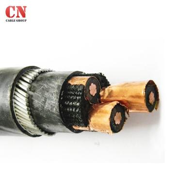 Cina Il multi cavo armato 10mm 4mm del centro di XLPE 11kv sistemi MV 3 svuota il conduttore del Cu di 50m in vendita