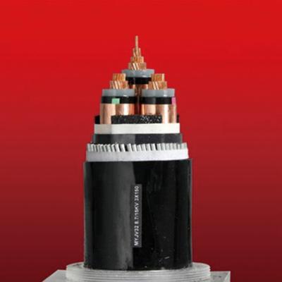 Cina Medium Voltage 3core 15KV CU/XLPE/SWA/PVC Steel Wire Armoured Power Cable in vendita