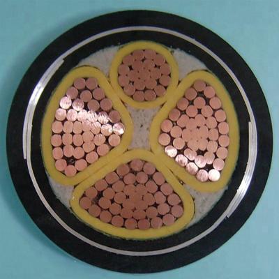Cina Copper conductor standing wire hdpe outer sheath armoured power cable in vendita