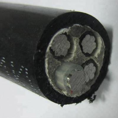 Cina Copper conductor standing wire hdpe outer sheath armoured power cable in vendita