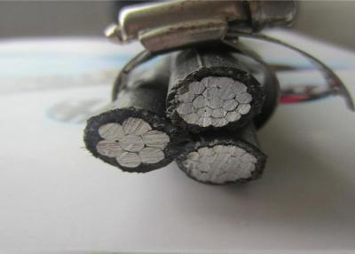 Cina Cavo Triplex aereo del cavo flessibile di servizio di Overdead del cavo elettrico/alluminio di Xlpe in vendita
