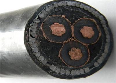 Cina 240mm 3 svuotano il multi PVC 33kv di SWA di Xlpe del cavo armato del centro del Cu 185sqmm in vendita