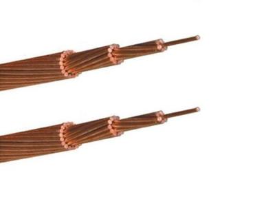 Cina Linea sopraelevata incagliata conduttore/conduttore di rame nudo ASTM B1, ASTM B2, ASTM B3, ASTM B8 in vendita