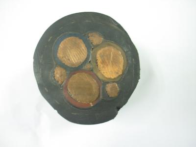 Cina ICEA S-75-381 ha incagliato il tipo AWG di rame nuda 2KV del conduttore 6 del cavo di estrazione mineraria di GGC 3 in vendita