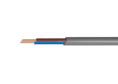 Cina 300 / conduttore del rame del cavo isolato PVC del centro del gemello 500V con il cavo di terra nudo in vendita