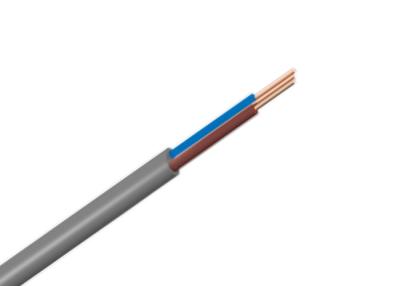 Cina 300 / conduttore del rame del cavo isolato PVC del centro del gemello 500V con il cavo di terra nudo in vendita
