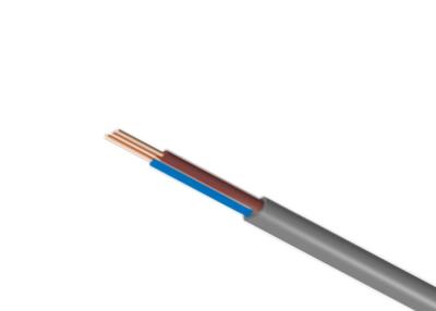 Cina 300 / conduttore del rame del cavo isolato PVC del centro del gemello 500V con il cavo di terra nudo in vendita