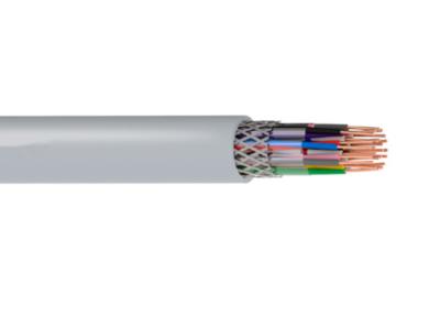 Cina LIYCY TCWB ha schermato il cavo concentrico spaccato del collegamento di IEC 60754 del PVC di twisted pair del cavo in vendita