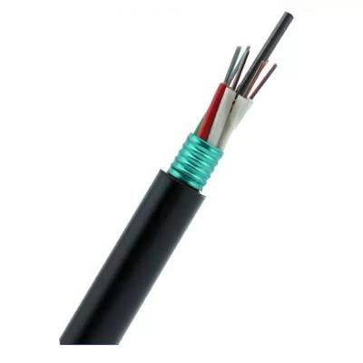 Cina Cavo a fibre ottiche di singolo modo GYTS del centro del rivestimento 24 del PE in vendita