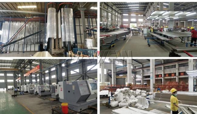 extruded aluminium box section
