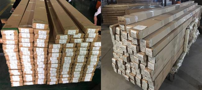 La pointe de tapis en aluminium dépouille l'équilibre de bord