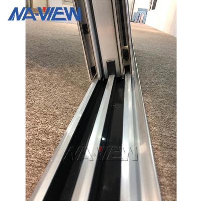 Cina Windows scorrevole di alluminio orizzontale che anodizza facendo scorrere patio Windows in vendita