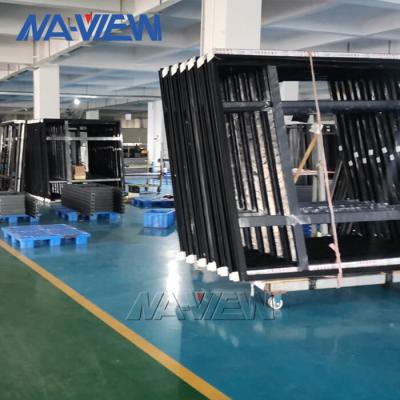China aluminium 6063 Glijdend Binnenlands Glijdend het Glasvenster van het Bureauvenster Te koop