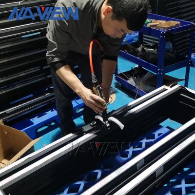 Cina singola lastra di vetro di alluminio di vetro temperata Windows scorrevole insonorizzato in vendita