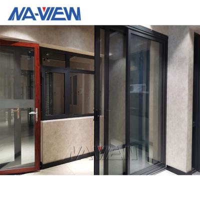 Cina Portelli scorrevoli di alluminio anodizzati ricoprenti con Windows in vendita