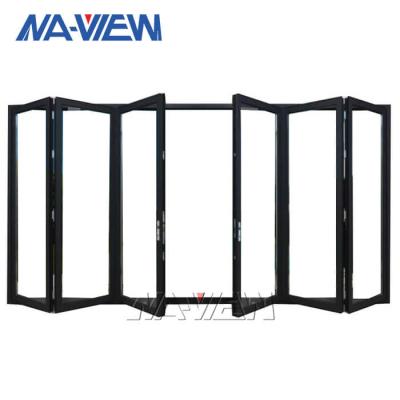 China Vidro laminado Bifold de alumínio Frameless de 6063 T5 Windows à venda