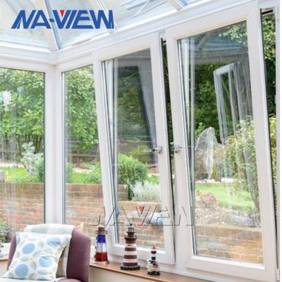 China Modern Custom Twist And Tilt and Swing Up N And Before Turn Sash Windows Twist And Turn Windows for sale