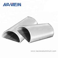 China Customized Half Round Aluminum Extrusion Profiles for sale