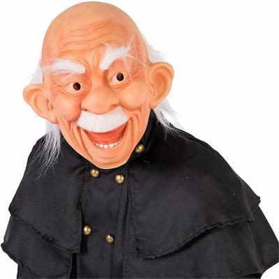 China Durable Latex Human Mask for Theatrical Use with One Size Fit Most Design for sale