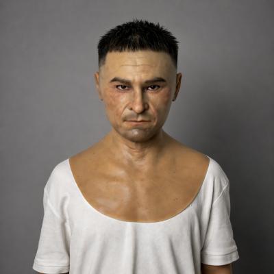 China Lifelike Silicone Human Mask for Halloween & Role Play for sale