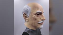 Realistic Old Man Latex Mask Uncle Vic Style | Elderly Face Costume Mask