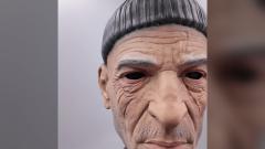 Realistic Old Man Latex Mask Grimm Style | Elderly Costume Mask