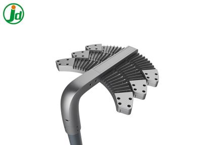China Black Waterproof LED Garden Lights Stainless Steel Bolts Multiple Lighting Control Option for sale