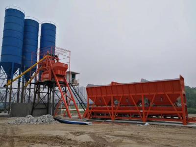 Cina 50m3/h Impianto di miscelazione stazionaria di parti di calcestruzzo pronto a miscelazione Impianto di miscelazione di calcestruzzo umido piccolo in vendita