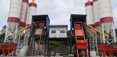 China Custom RCC Batching Cement Concrete Mixing Plant For Precast Admixtures Powders for sale
