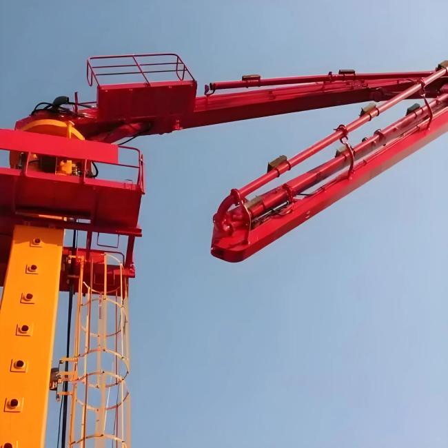 Putzmeister Spider Concrete Placing Pump Boom - operational view
