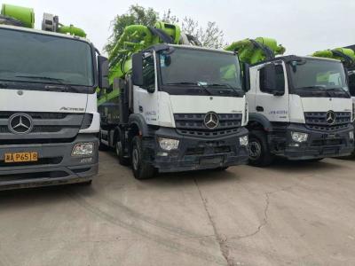Cina Preparazione di miscelazione pompa di cemento di seconda mano Zoomlion 49M Motore diesel macchina di produzione in vendita