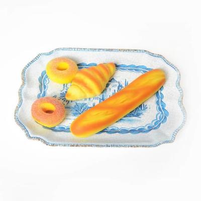 China Mermaid Print Rectangular Melamine Serving Tray for sale
