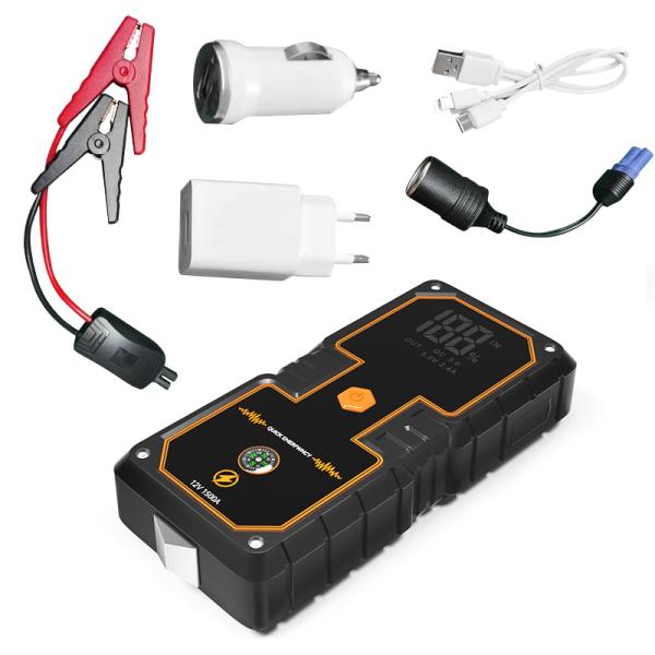 Quality 16000mAh Car Intelligent Jump Starter For Up To 3L Gasoline And 6L Diesel for sale