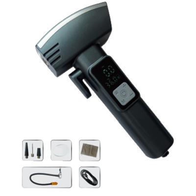 China Outdoor Portable Tire Pump Mini Air Compressor Tire Inflator 150 PSI Digital Emergency Car Charger Jump Starter   for sale