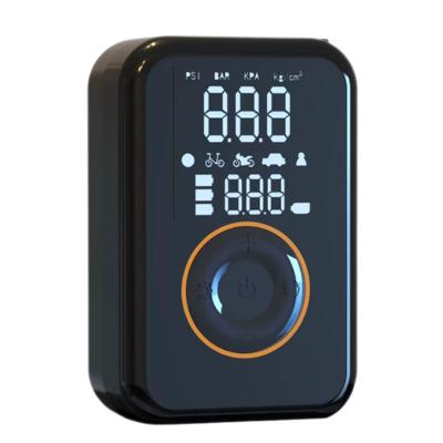 China Emergency Car Battery Jump Starter  With LED / SOS Light Smart Tire Inflators Wireless 0 - 150PSI Air Compressor For Tires for sale