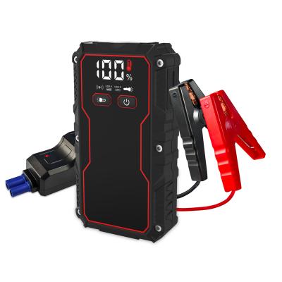 China Smart Multi Functional Jump Starter 8000mAh 10000mAh 12V 150PSI Tire Inflator Emergency Vehicle Jump Starter for sale